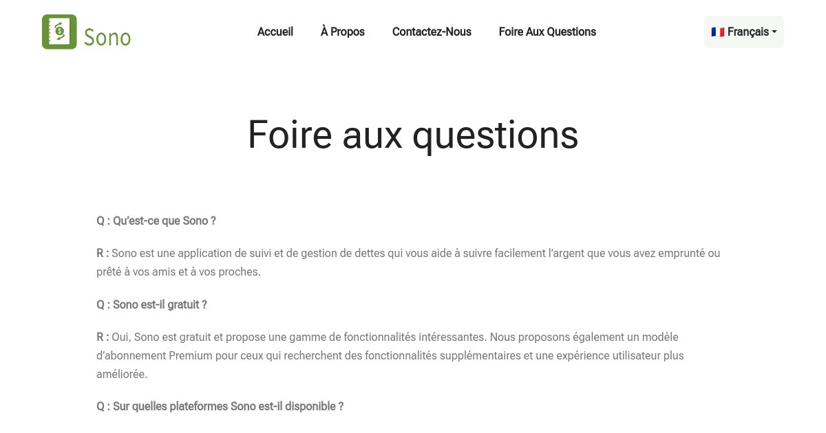 Foire aux questions